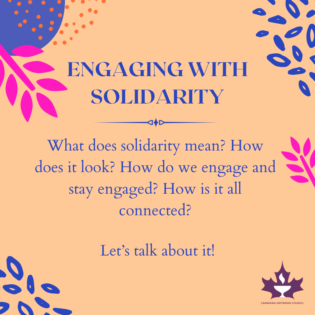 Dismantling Barriers: Talking About Solidarity - Canadian Unitarian ...